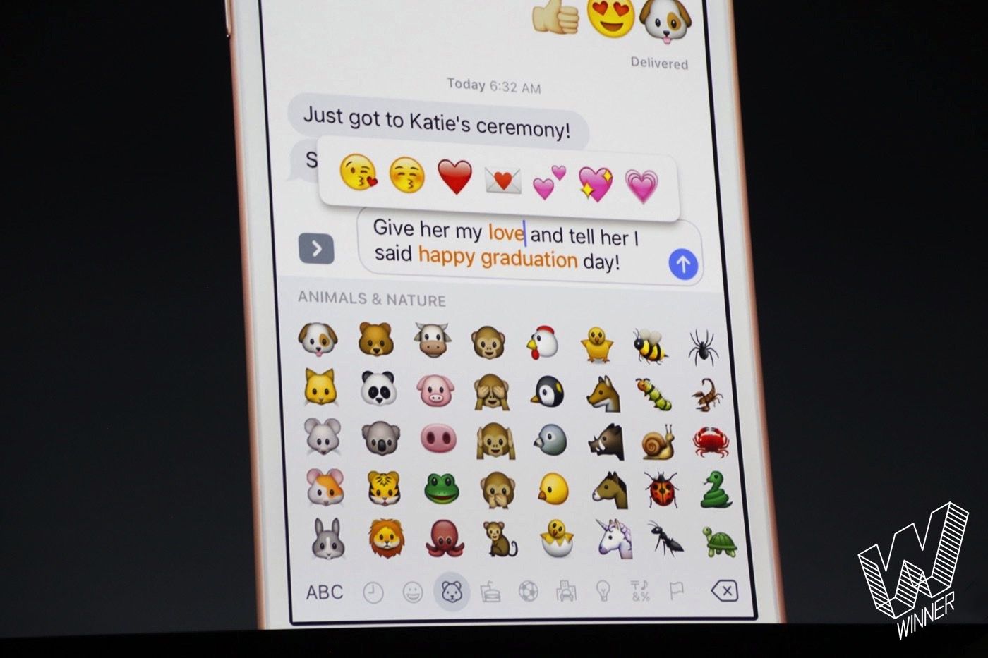 ikinci dil emoji, 2016'nın Kazananı Emoji, Her alanda ?'de ? o var.