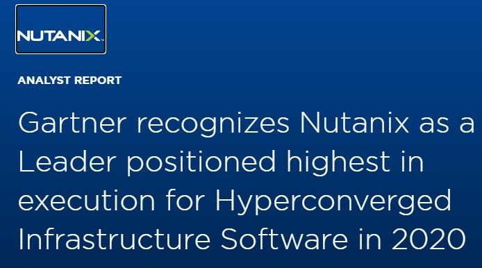 Nutanix, Gartner Raporuna göre dördüncü kez yine lider! - TeknoTalk