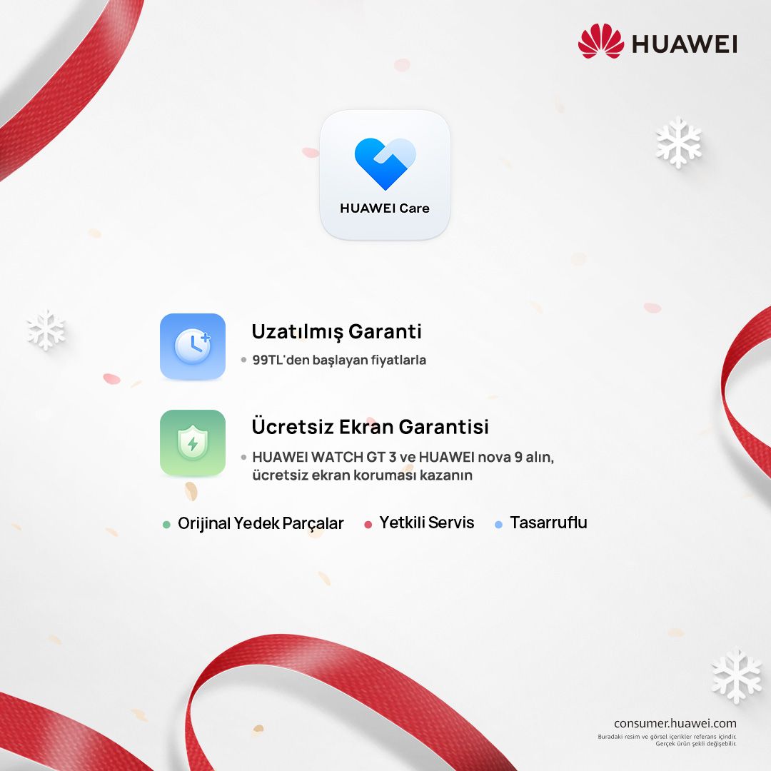 HUAWEI Care’den Yılbaşı’na Özel Garanti Kampanyası - TeknoTalk