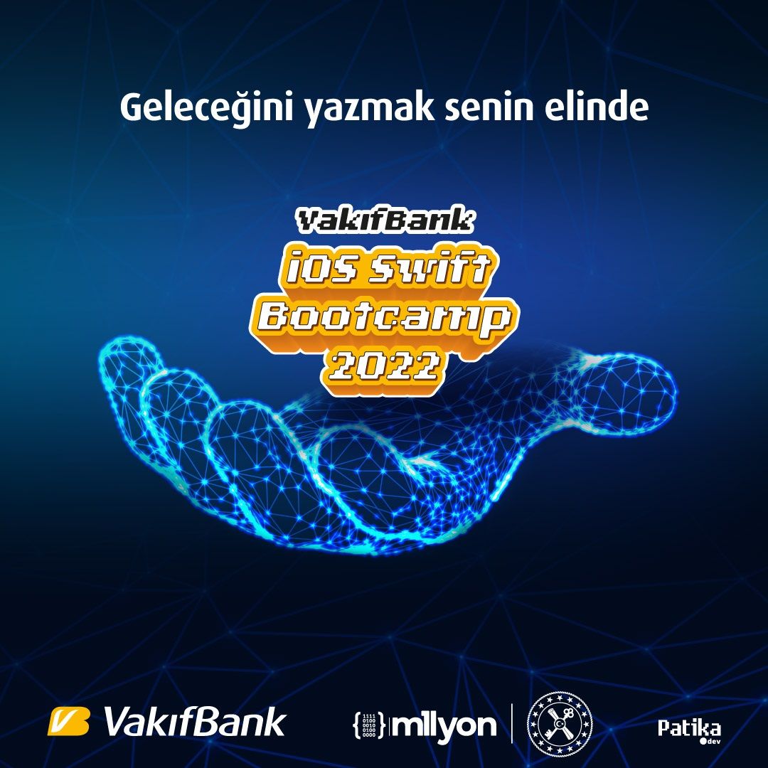 VakıfBank iOS Swift Bootcamp 2022 başvuruları yoğun ilgi gördü