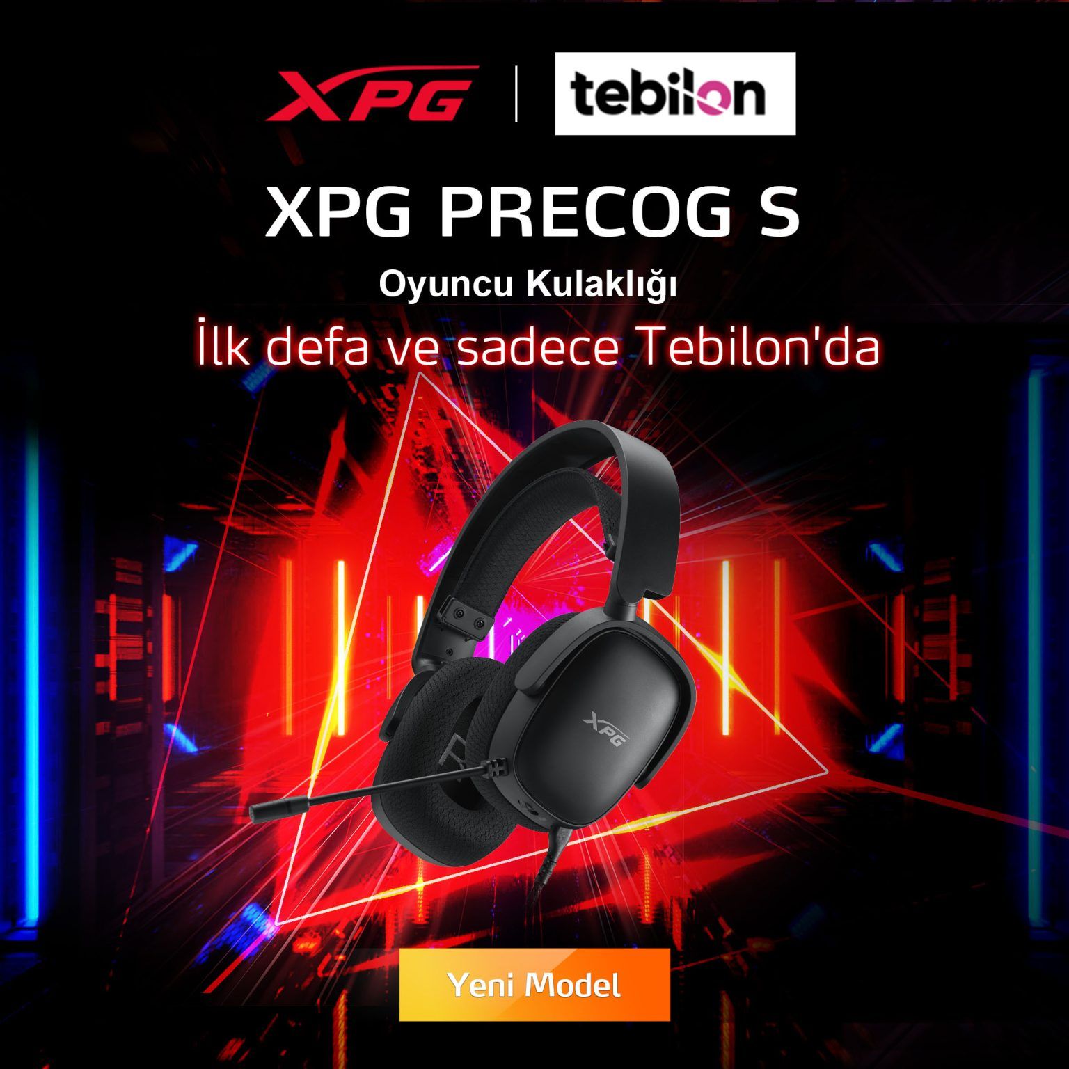 XPG PRECOG S Oyuncu Kulaklığı ve SLINGSHOT Oyuncu Faresi Şimdi Türkiye’de