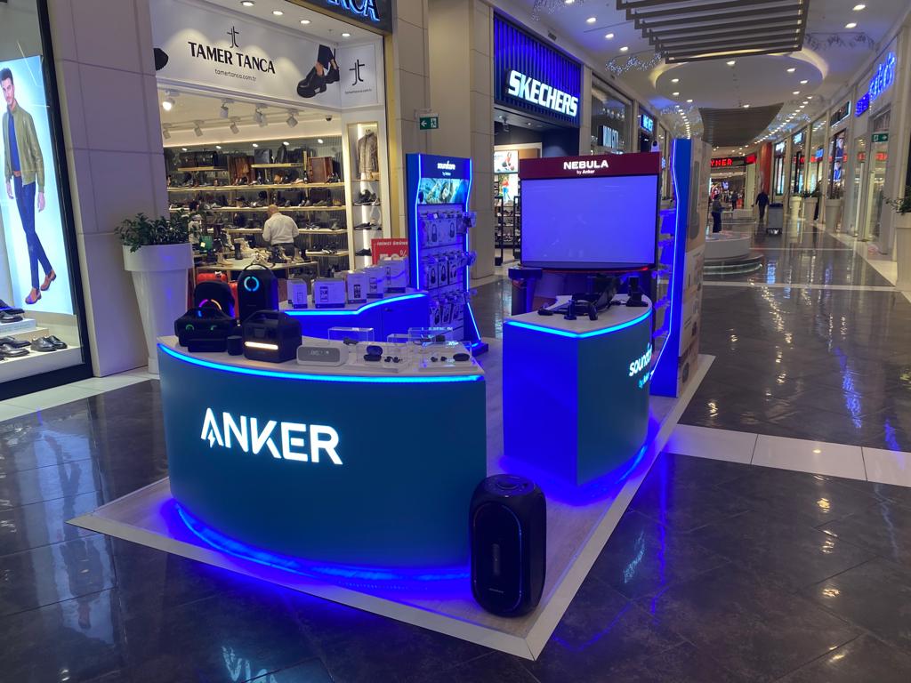 Anker, Türkiye’de Kiosk Konseptiyle İlk Kez Akasya AVM’de
