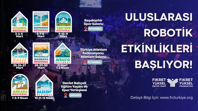 Liselerarası Küresel Robotik Turnuvası 2026 FIRST® Robotics Competition ...
